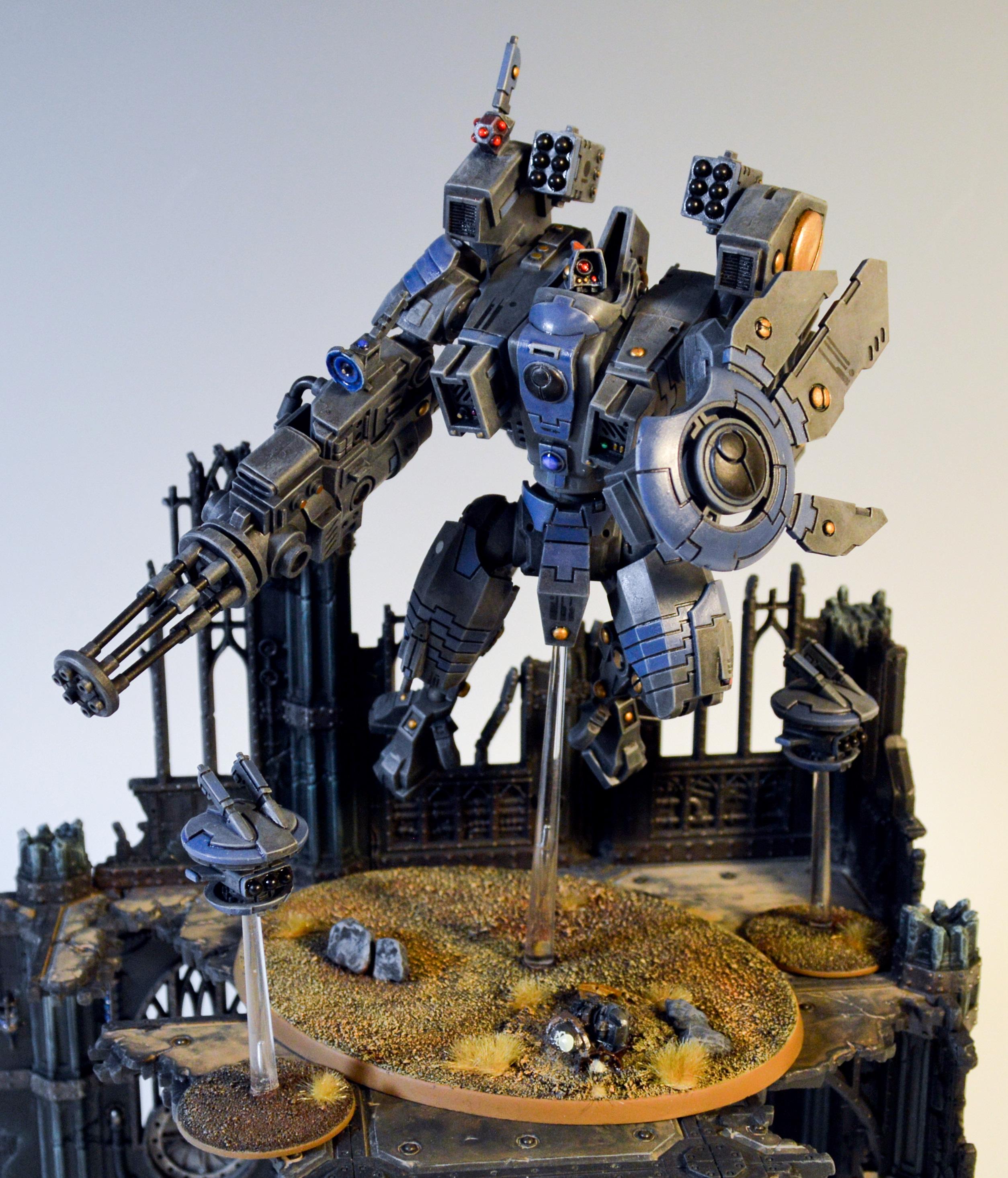 Riptide, T'au Empire, Xv104 - XV104 Riptide Battlesuit 2 - Gallery ...
