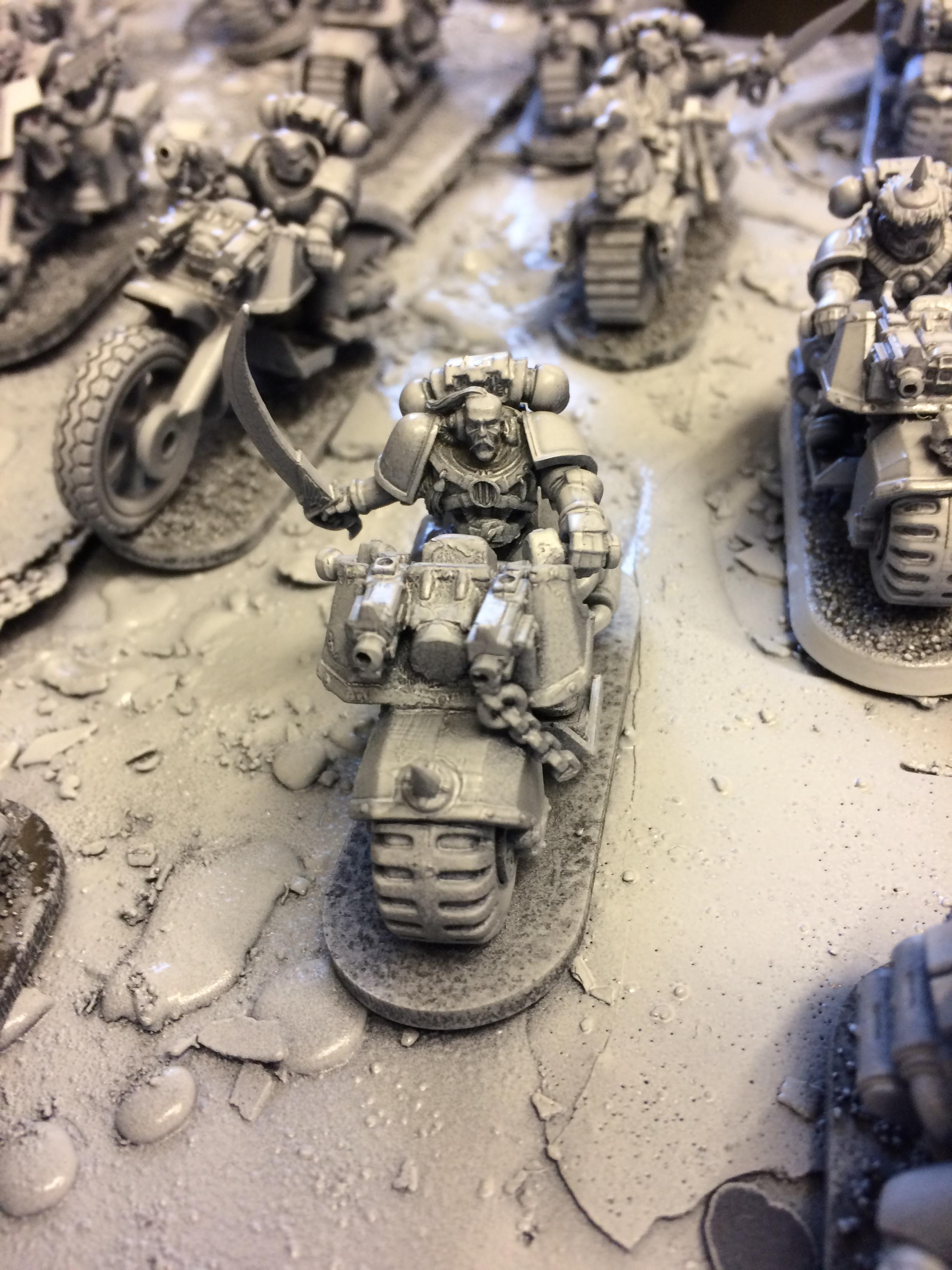 Bike, Conversion, Space Marines, Warhammer 40,000, Work In Progress ...