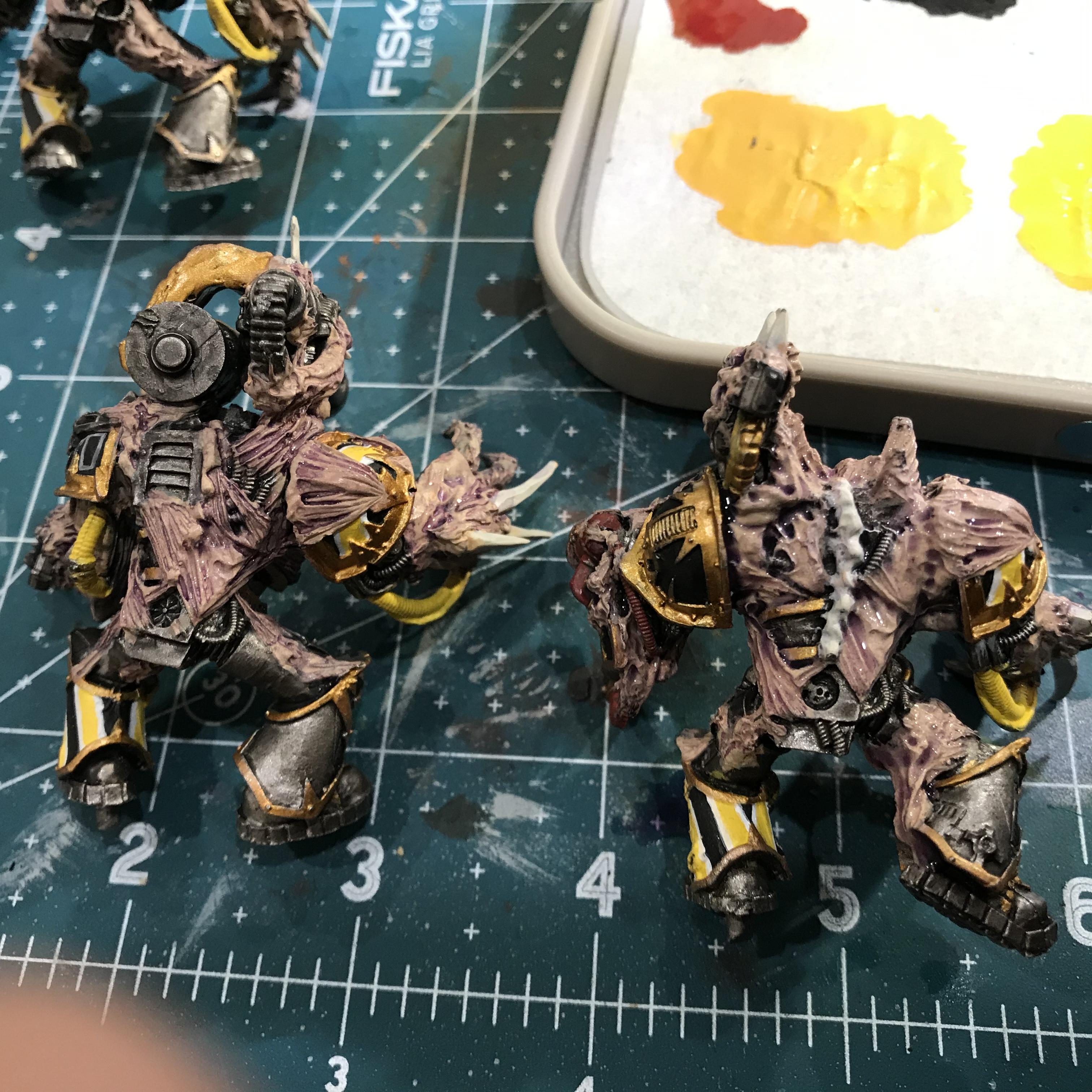 Conversion, Flesh, Iron Warriors, Kitbash, Metal, Obliterators, Work In ...