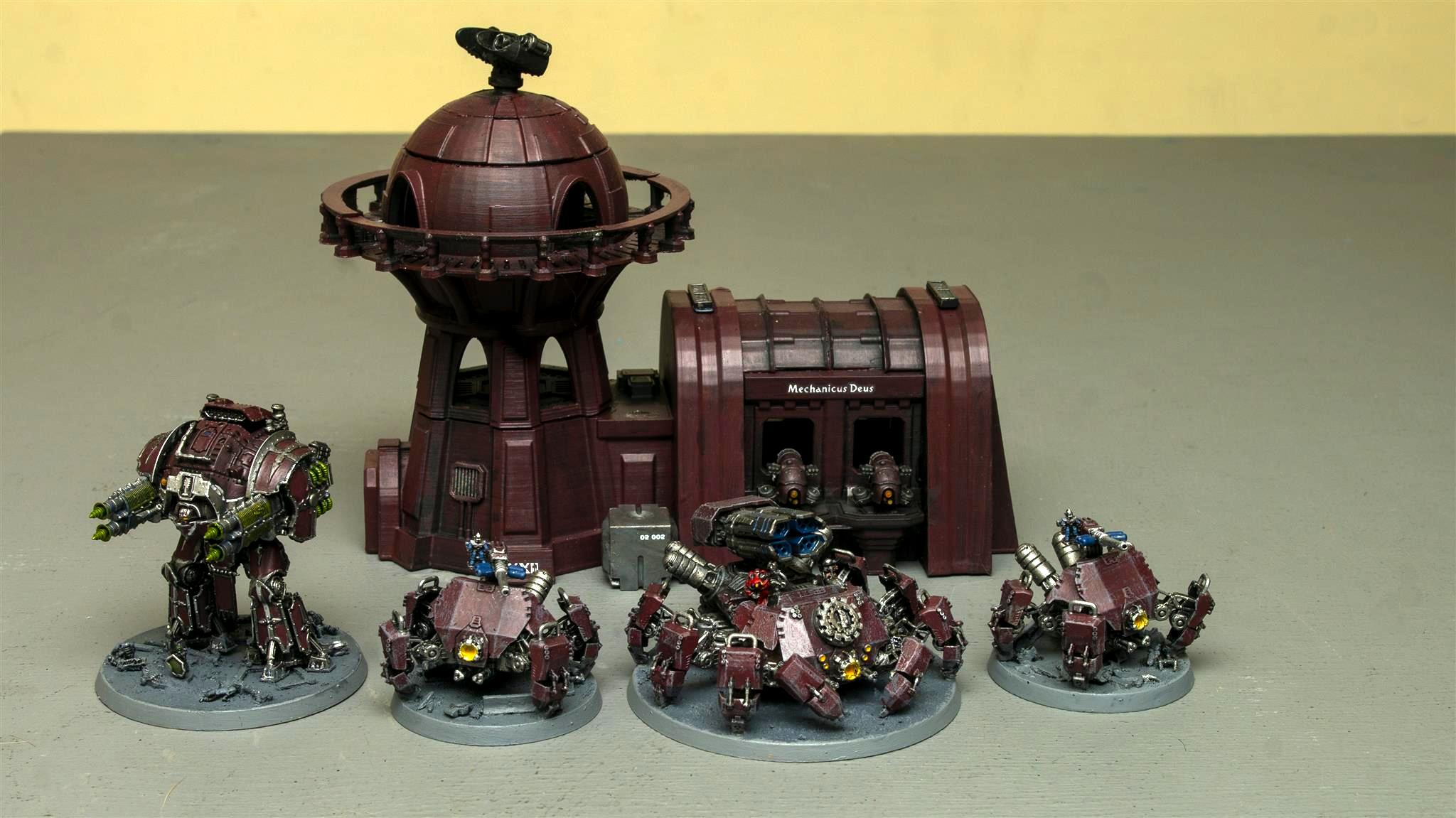 Acastus Knight Asterius, Adeptus Titanicus Mechanicum Battlegroup ...