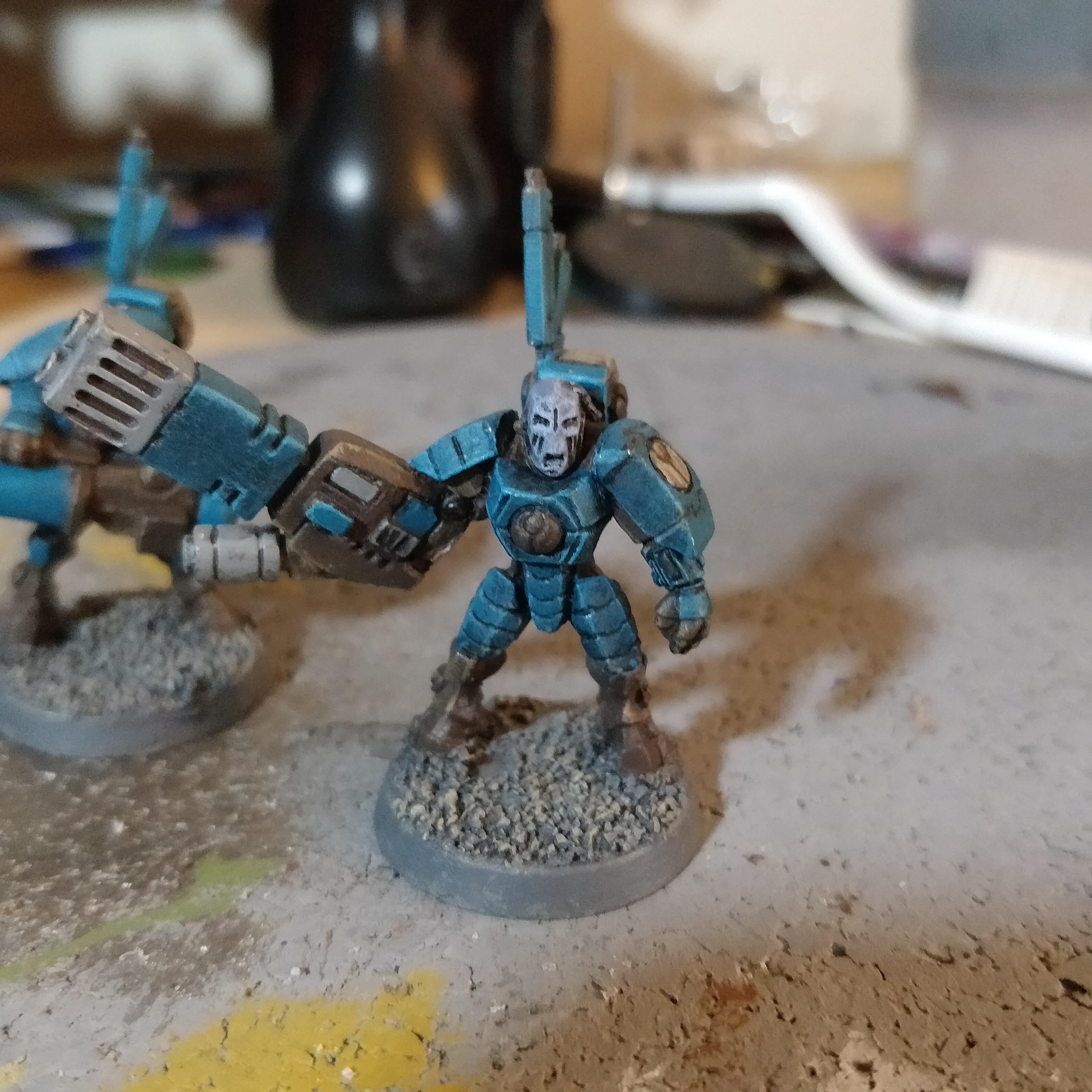 Battlesuit, Fusion Blaster, Infantry, Out Of Production, Shas, Shas'ui ...