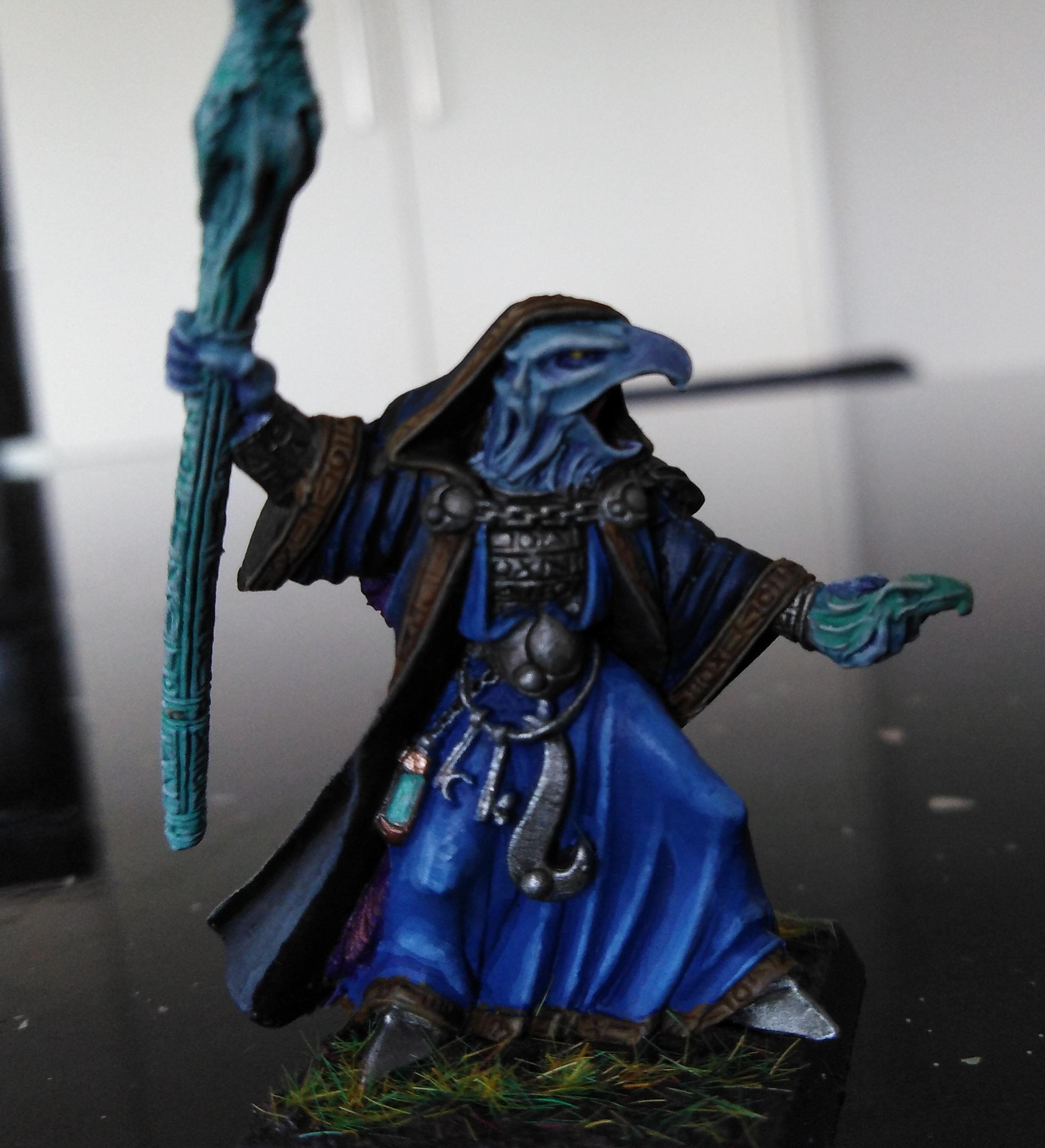 Warhammer Fantasy, Tzeentch Sorcerer - Tzeentch Sorcerer - Gallery ...