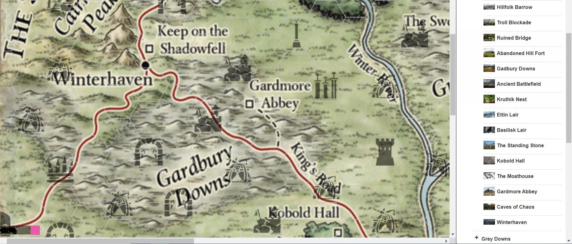 🎨 Creative - [4e] Prepping a Nentir Vale Hexcrawl. | Dungeons & Dragons ...