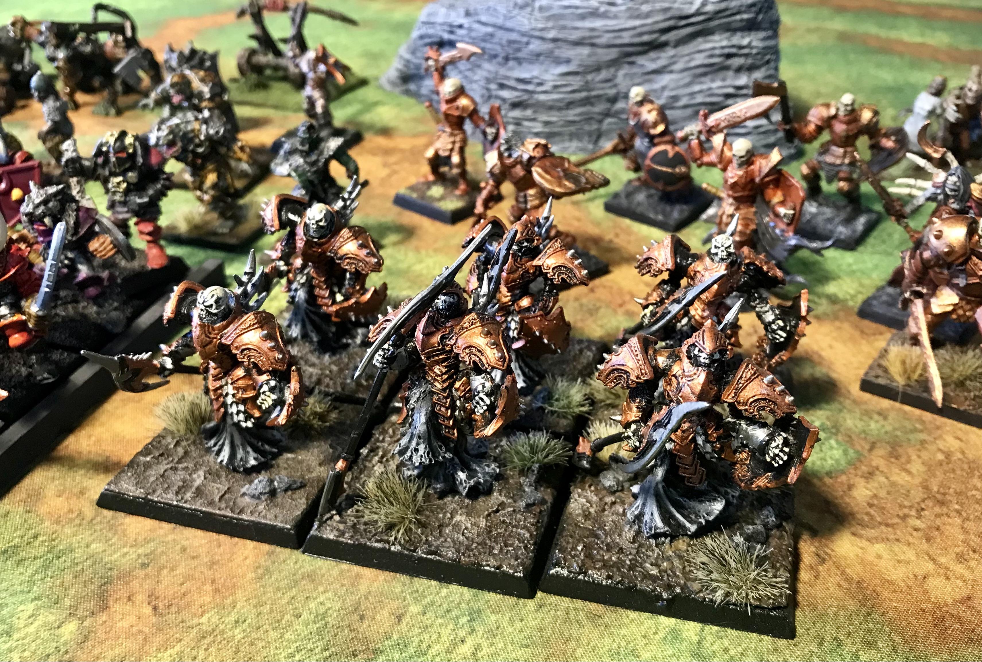 War machine minis as KoW Wights (big infantry) - War machine minis as ...