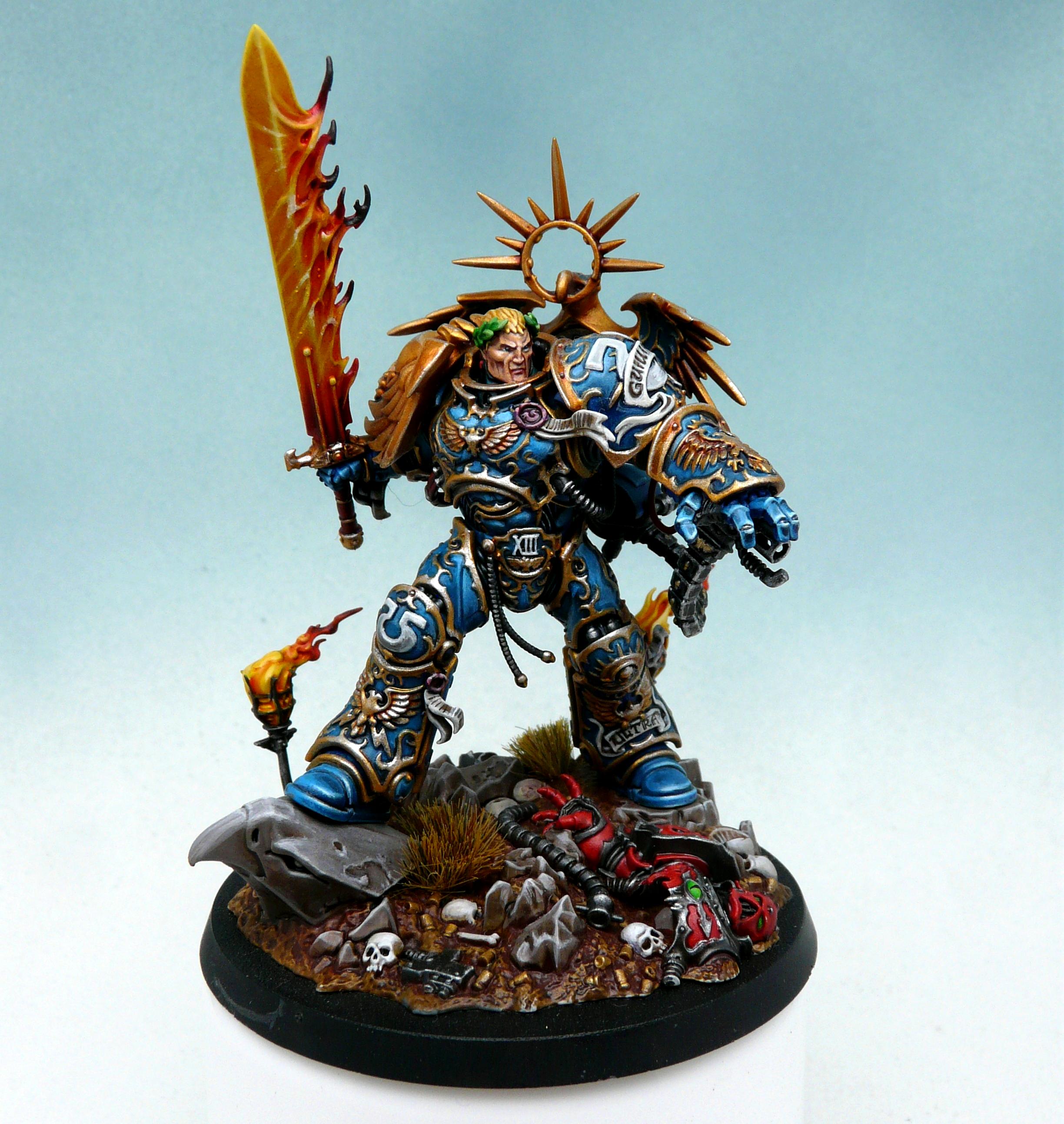 Guilliman, Primarch, Space Marines, Ultramarines - Roboute Guilliman ...