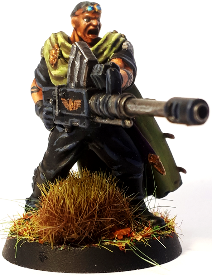 Gaunt's Ghosts, Imperial Guard, Infantry - "Try again" Bragg - Gallery ...