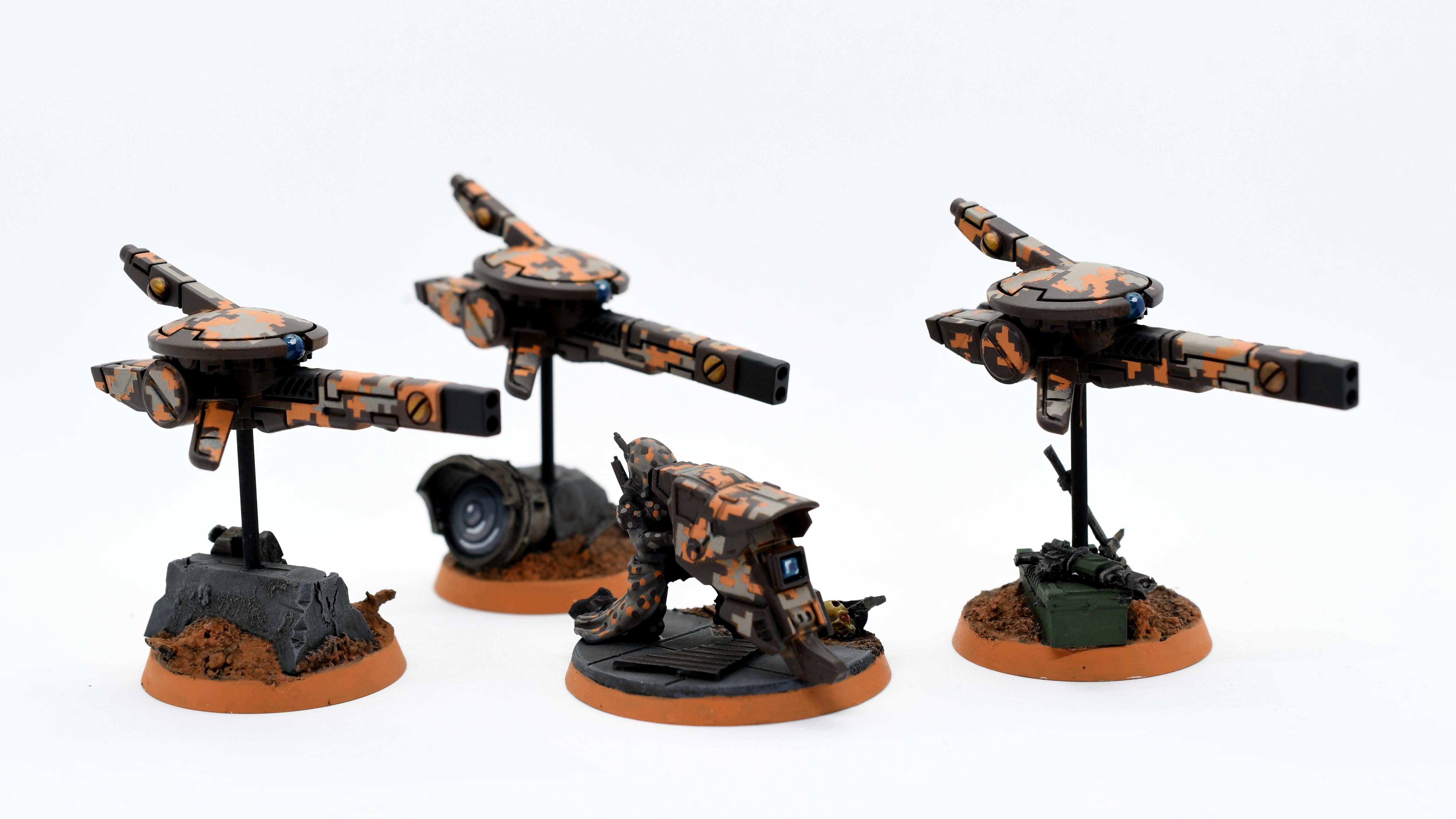 3d Printed, Tau, Tau Sniper Squad - Tau Sniper Squad - Gallery - DakkaDakka