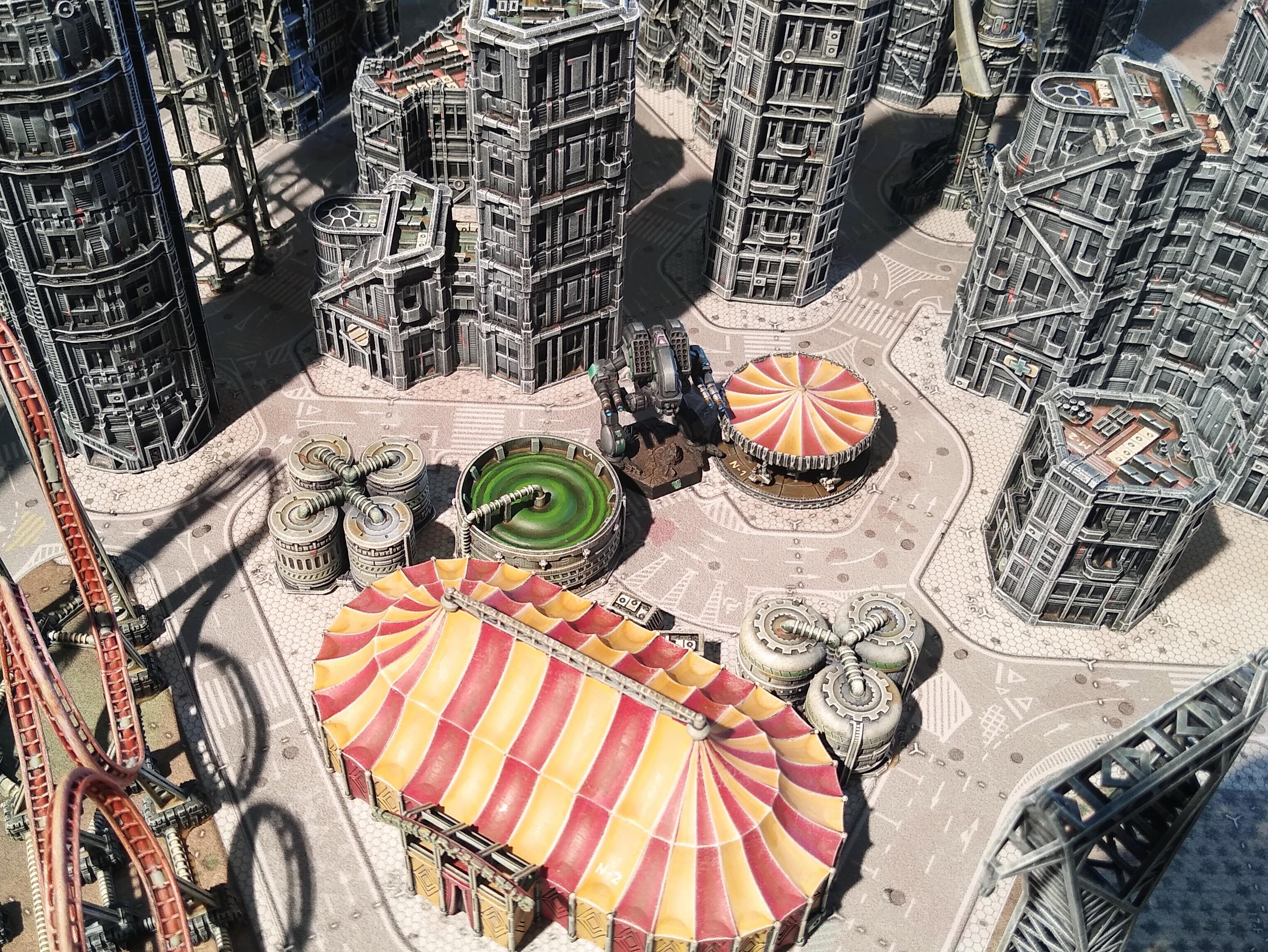 Assault, Battlemech, Battletech, City, Game Table, Mech, Mechwarrior ...