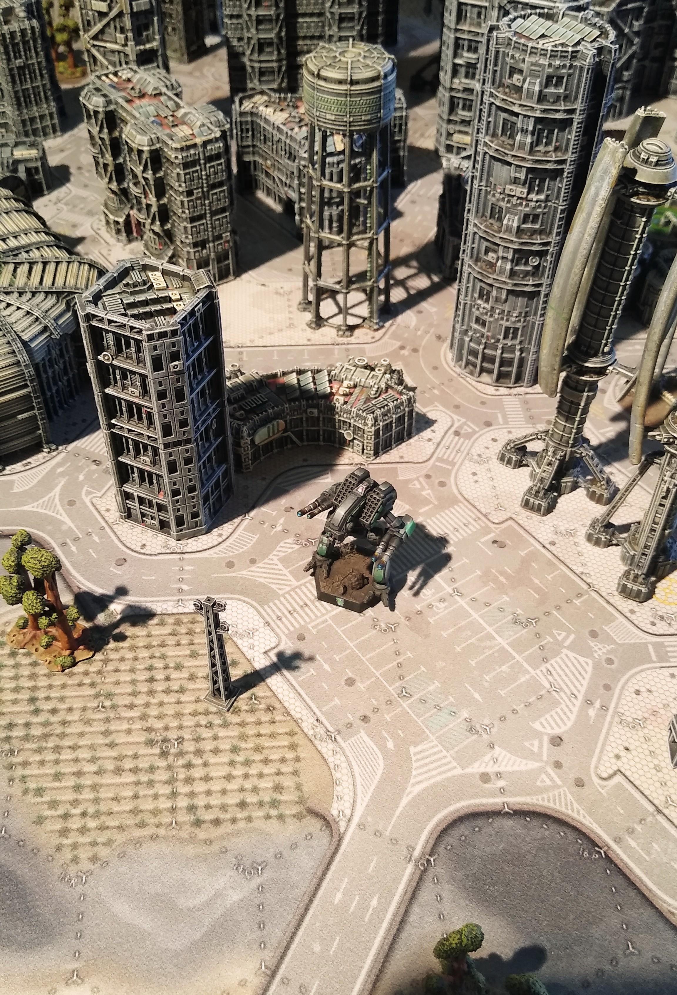 Assault, Battlemech, Battletech, City, Game Table, Mech, Mechwarrior ...