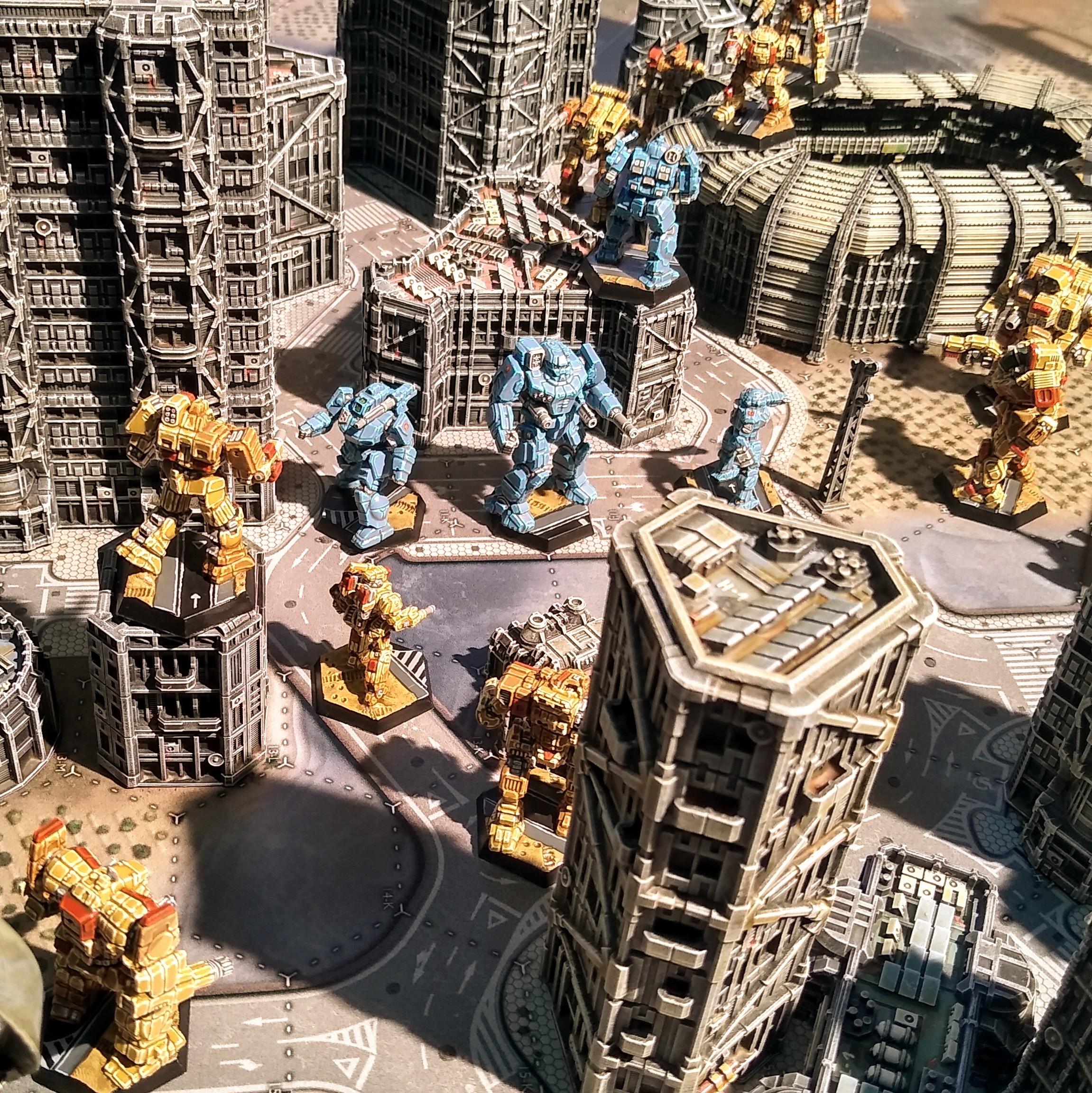 Assault, Battlemech, Battletech, City, Game Table, Mech, Mechwarrior ...