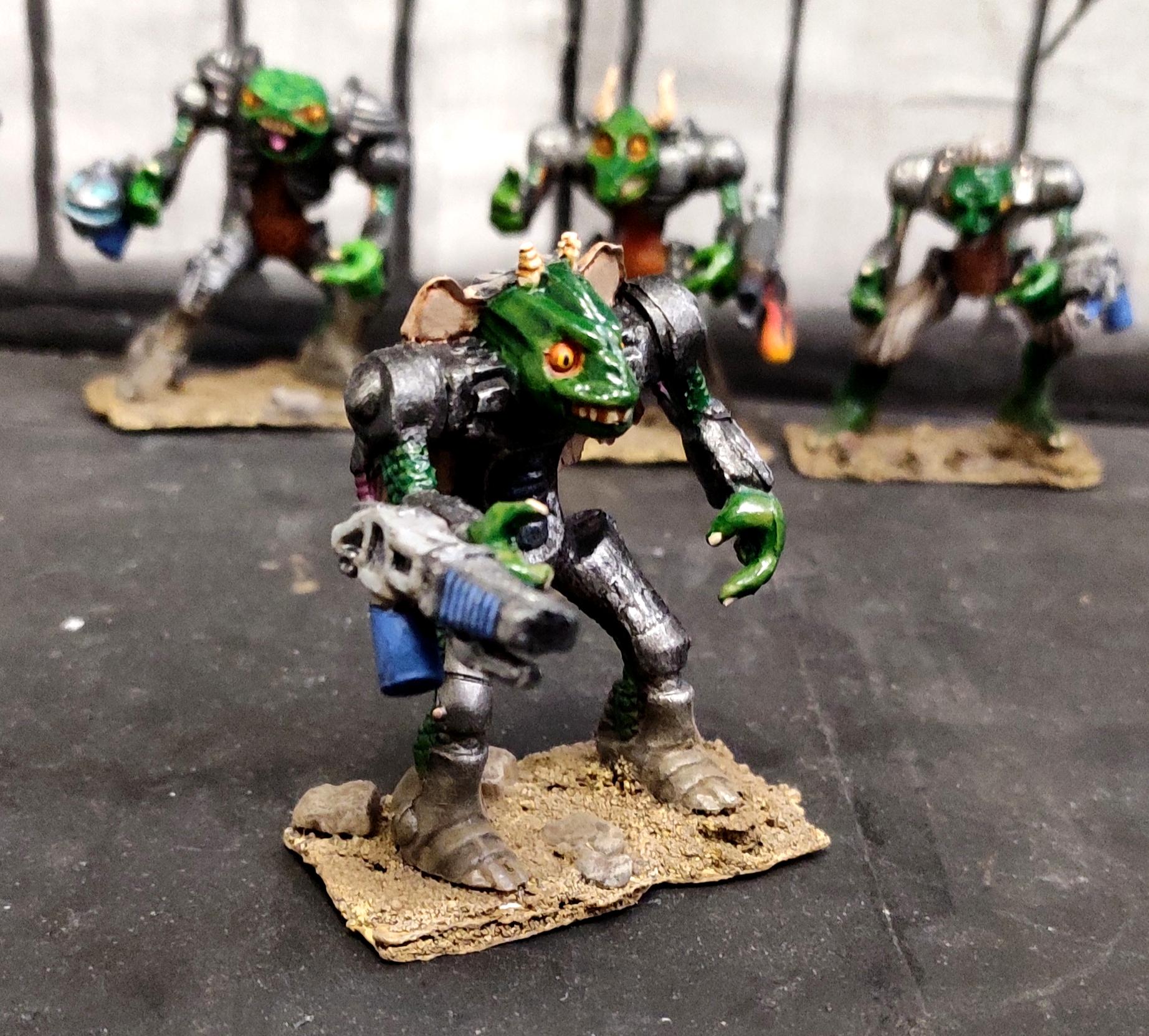 Conversion, Cyborg, From Russia, Infantry, Lizards, Out Of Production ...