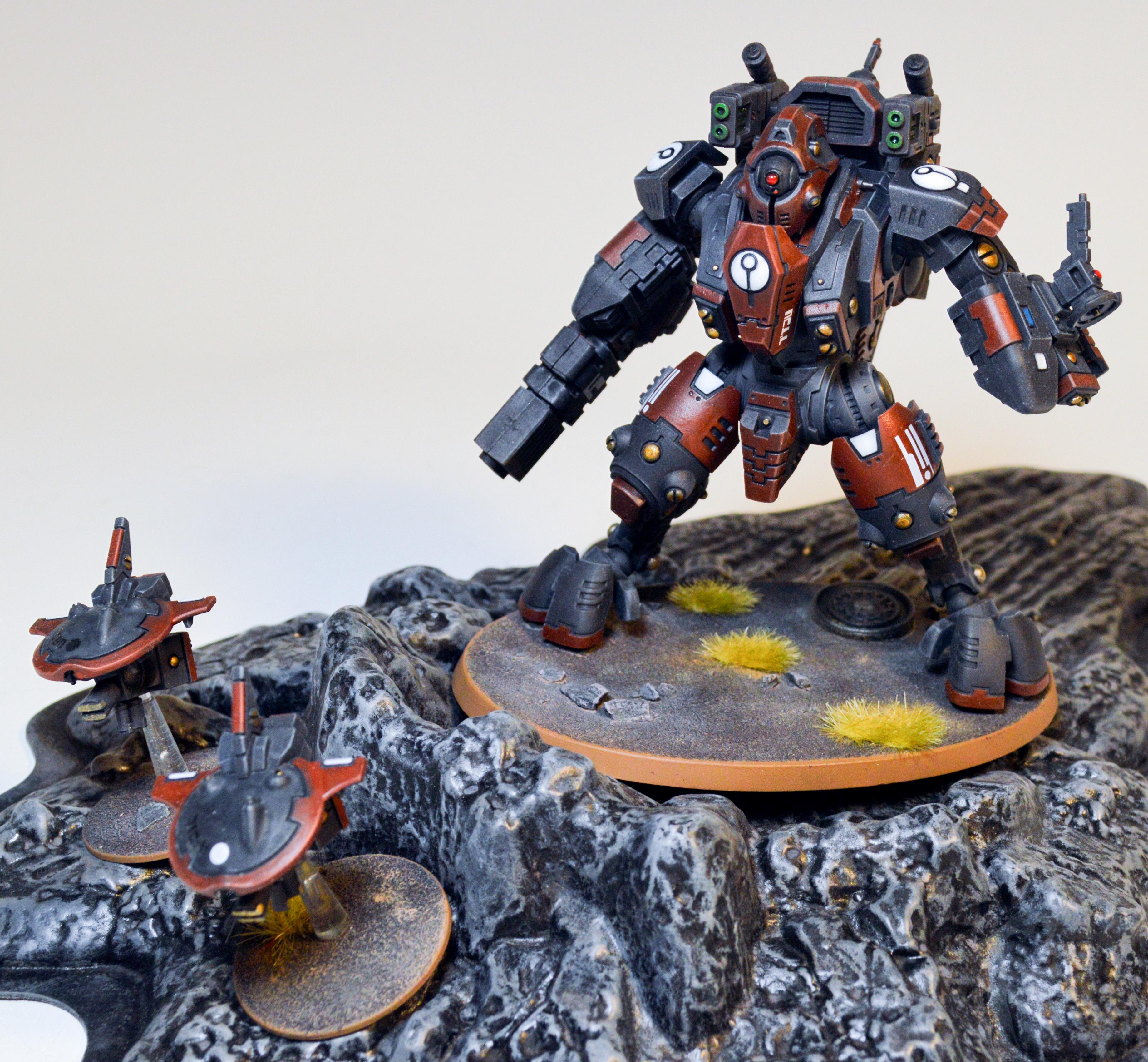 Farsight Enclaves, Ghostkeel, T'au Empire, Xv95 - Gallery - DakkaDakka