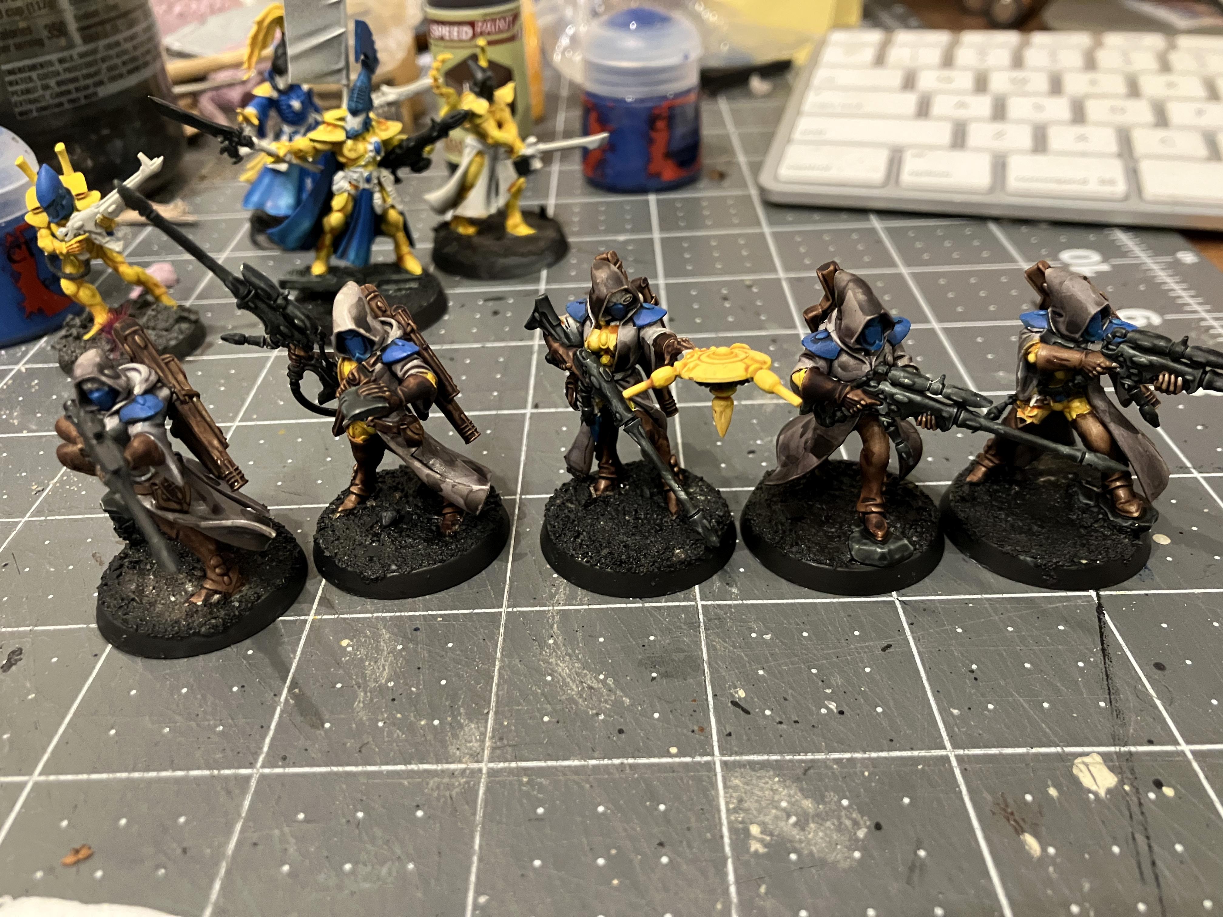 Finished Shot of the Iyanden Rangers - Finished Shot of the Iyanden ...