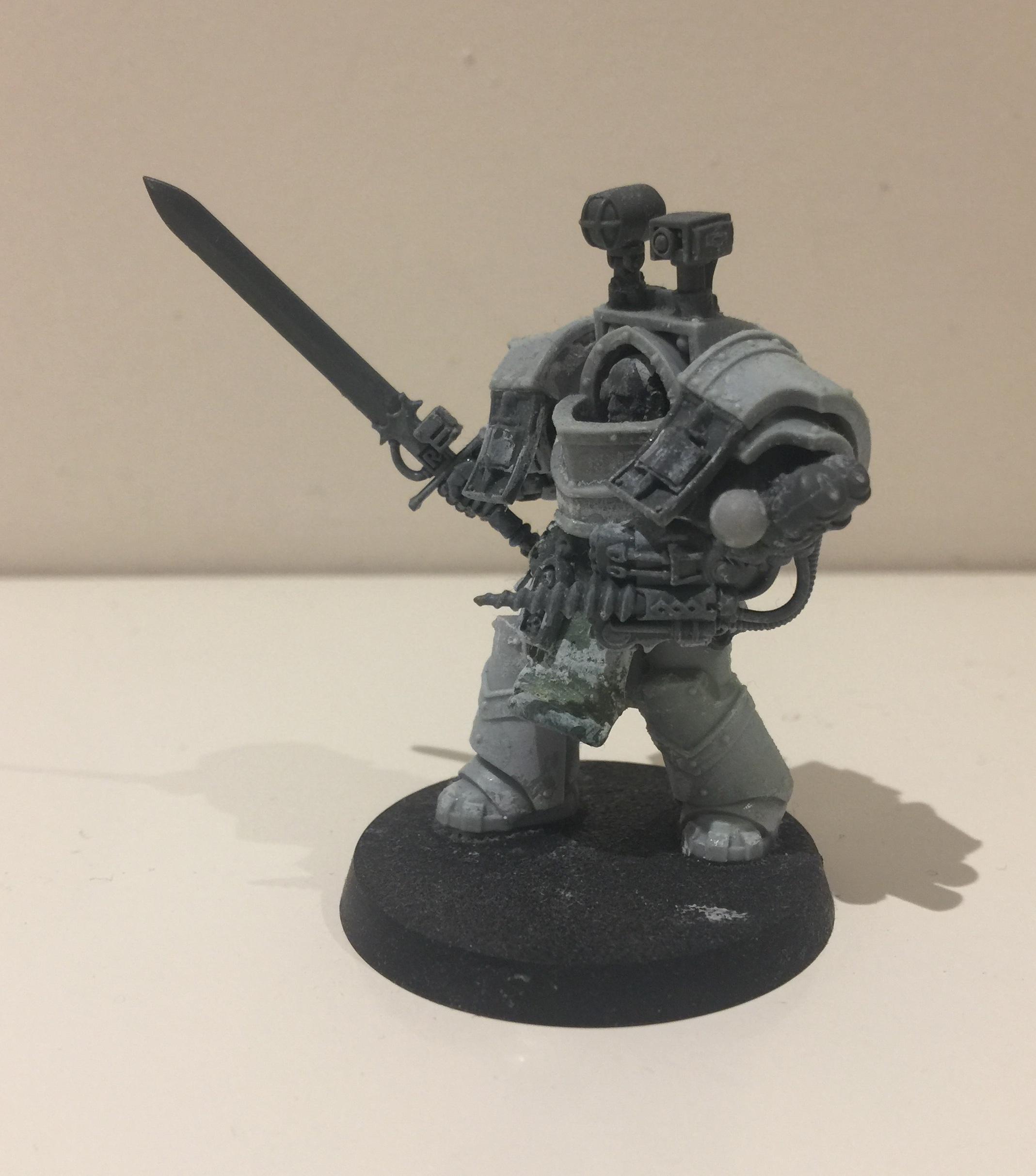 Conversion, Inq28, Warhammer 40,000 - Grey Knight Apothecary Side 1 ...