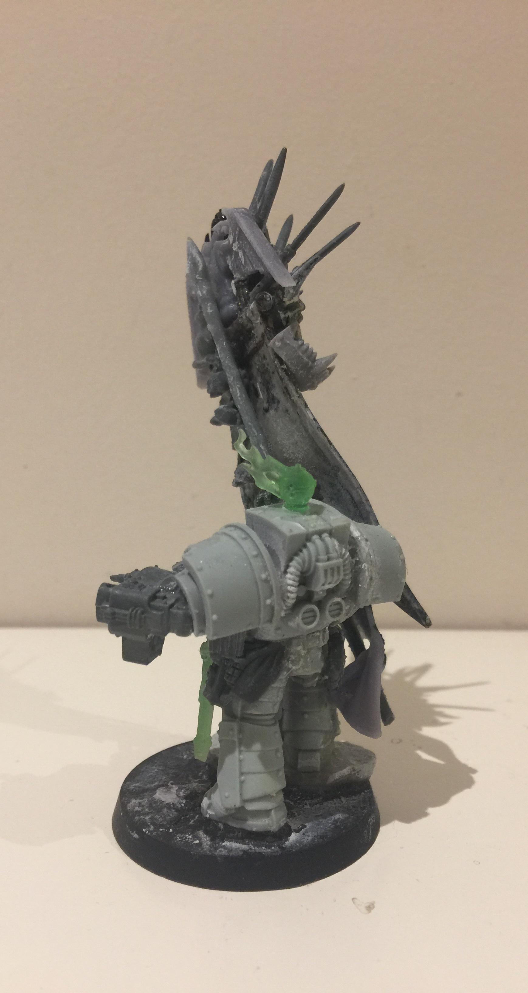 Conversion, Inq28, Warhammer 40,000 - Grey Knight Standard Bearer Side ...