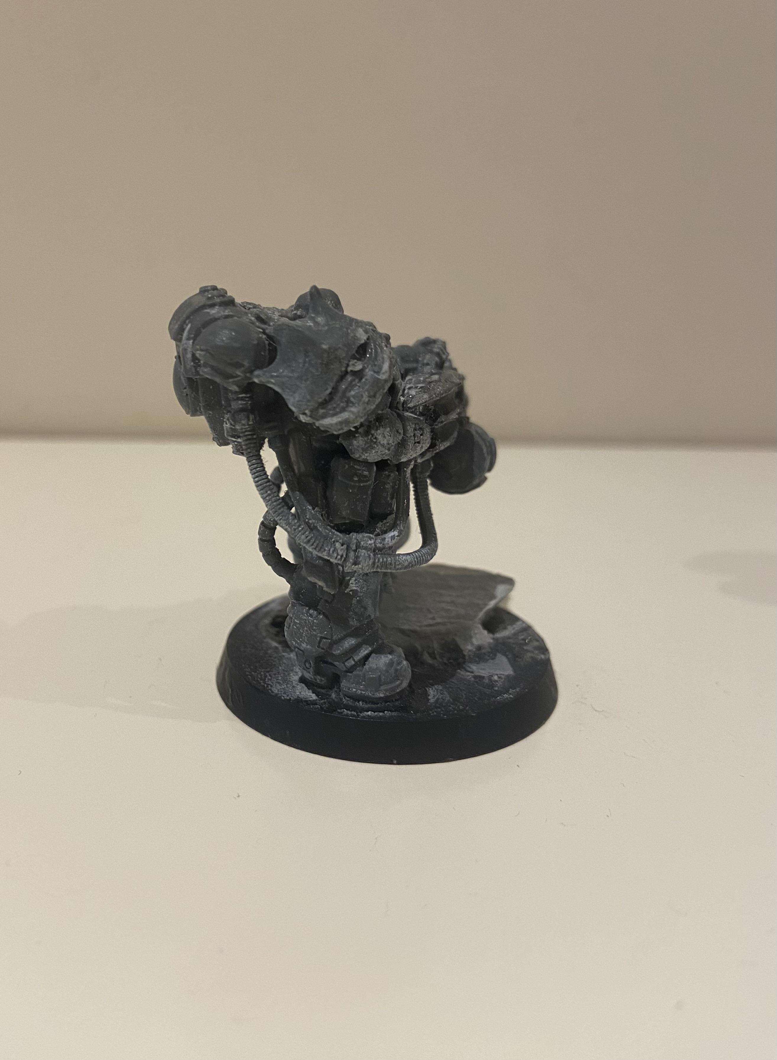 Conversion, Inq28, Warhammer 40,000 - Tyranid Hunter Heavy Bolter Side ...