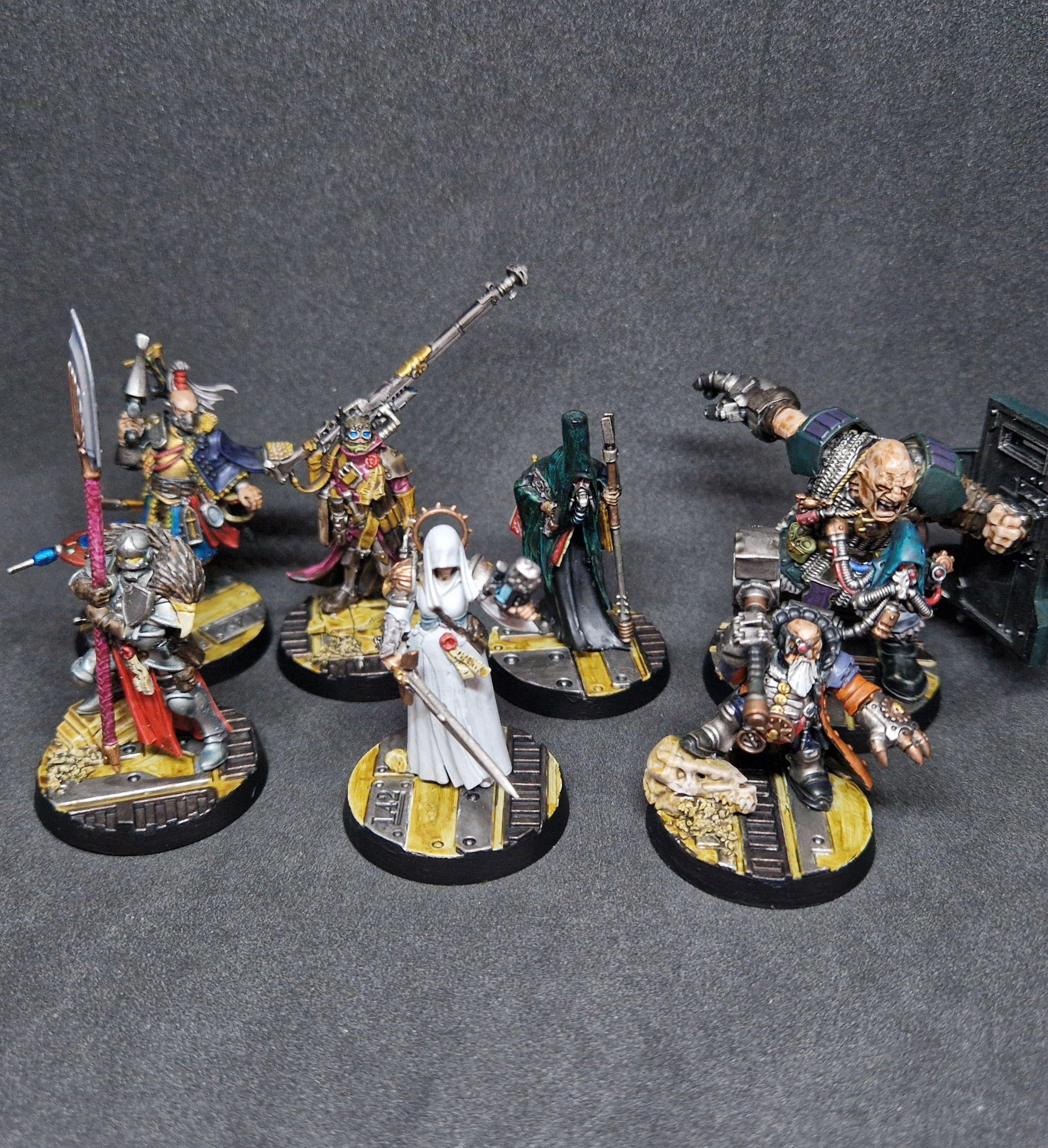 Imperium, Inquisition, Warhammer 40,000 - Saint Sahar and Warband ...