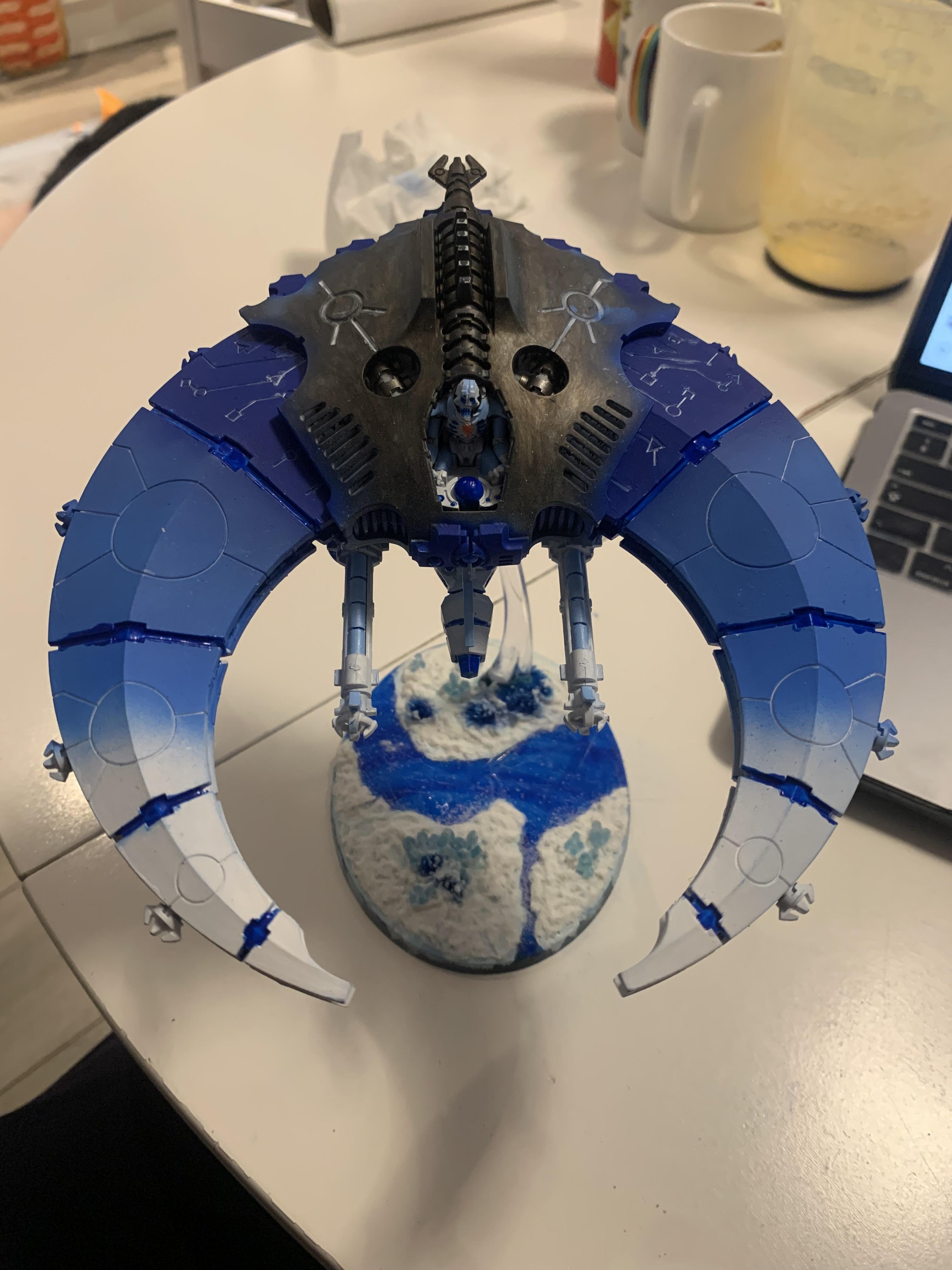 Necrons, Snowcrons - DoomScythe progress 6 - Snowcrons - DoomScythe ...