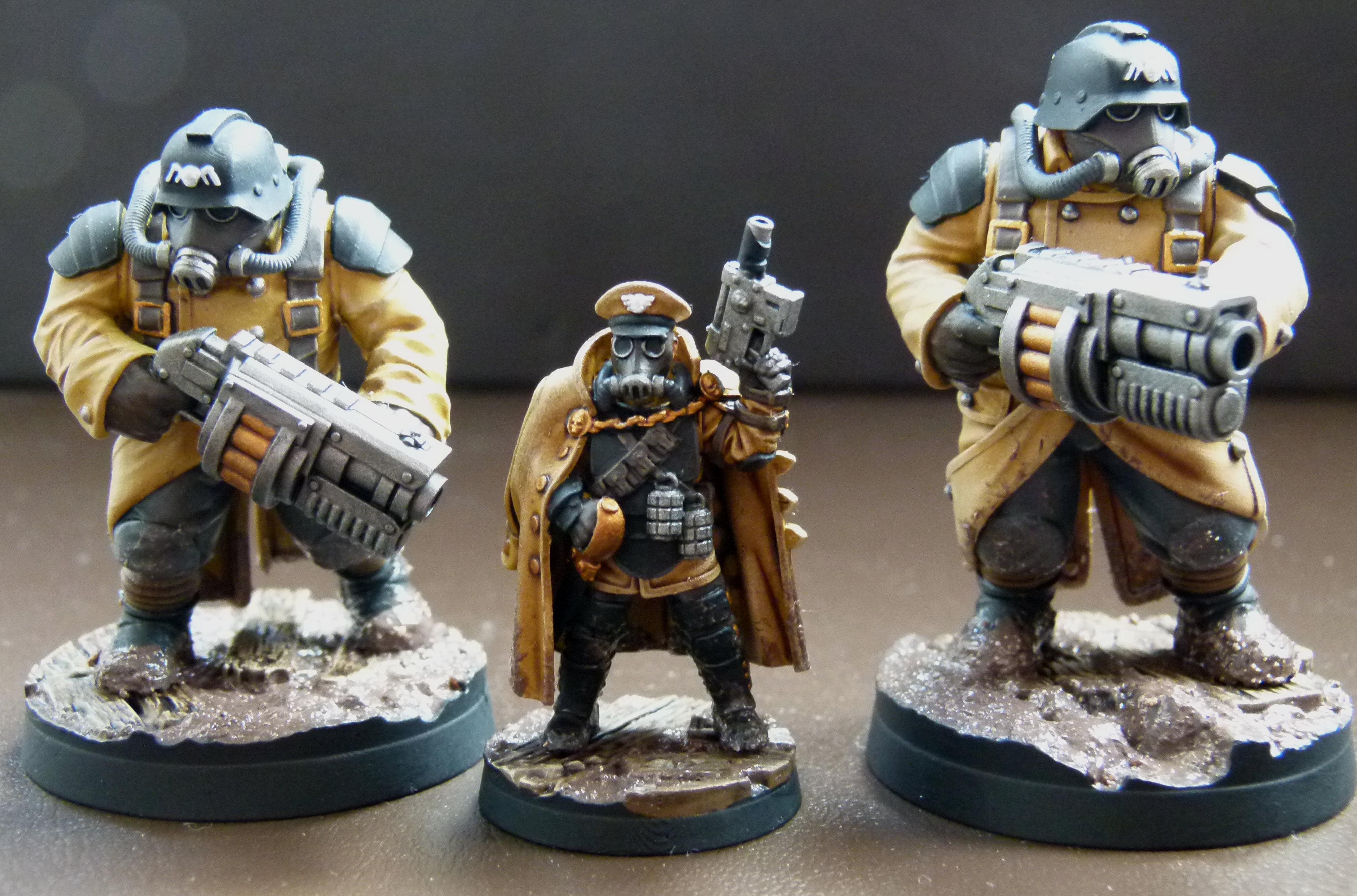 Stationforge Grimguard General with Mutant (Ogryns) Bodyguards ...