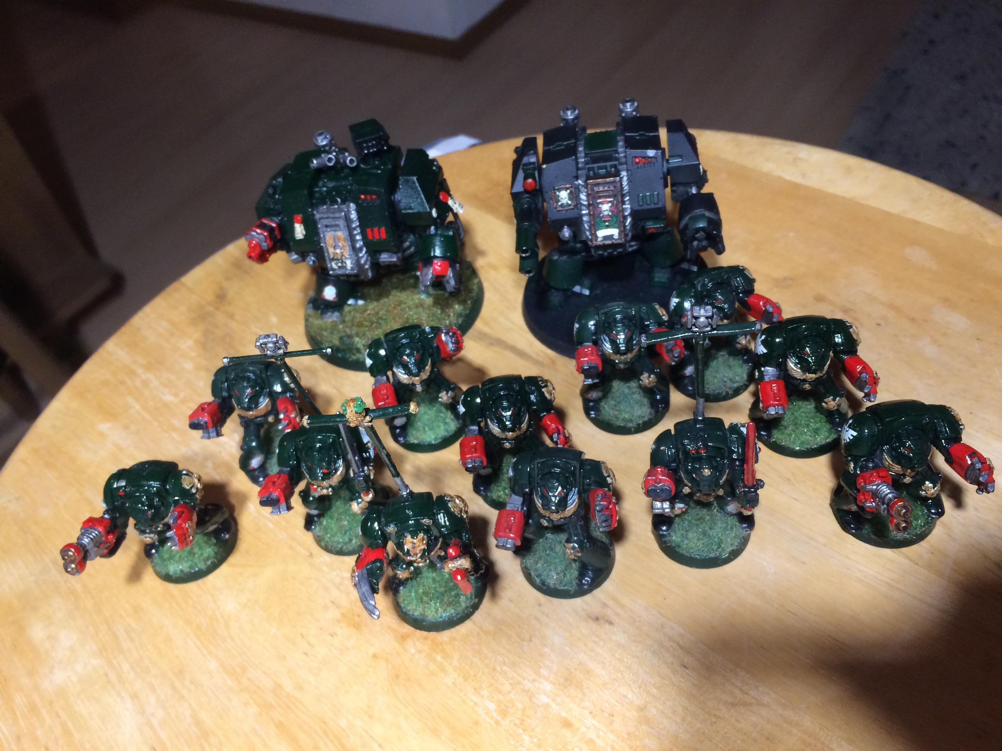 Angel, Dark, Dark Angels, Dreadnought, Green, Terminator Armor ...