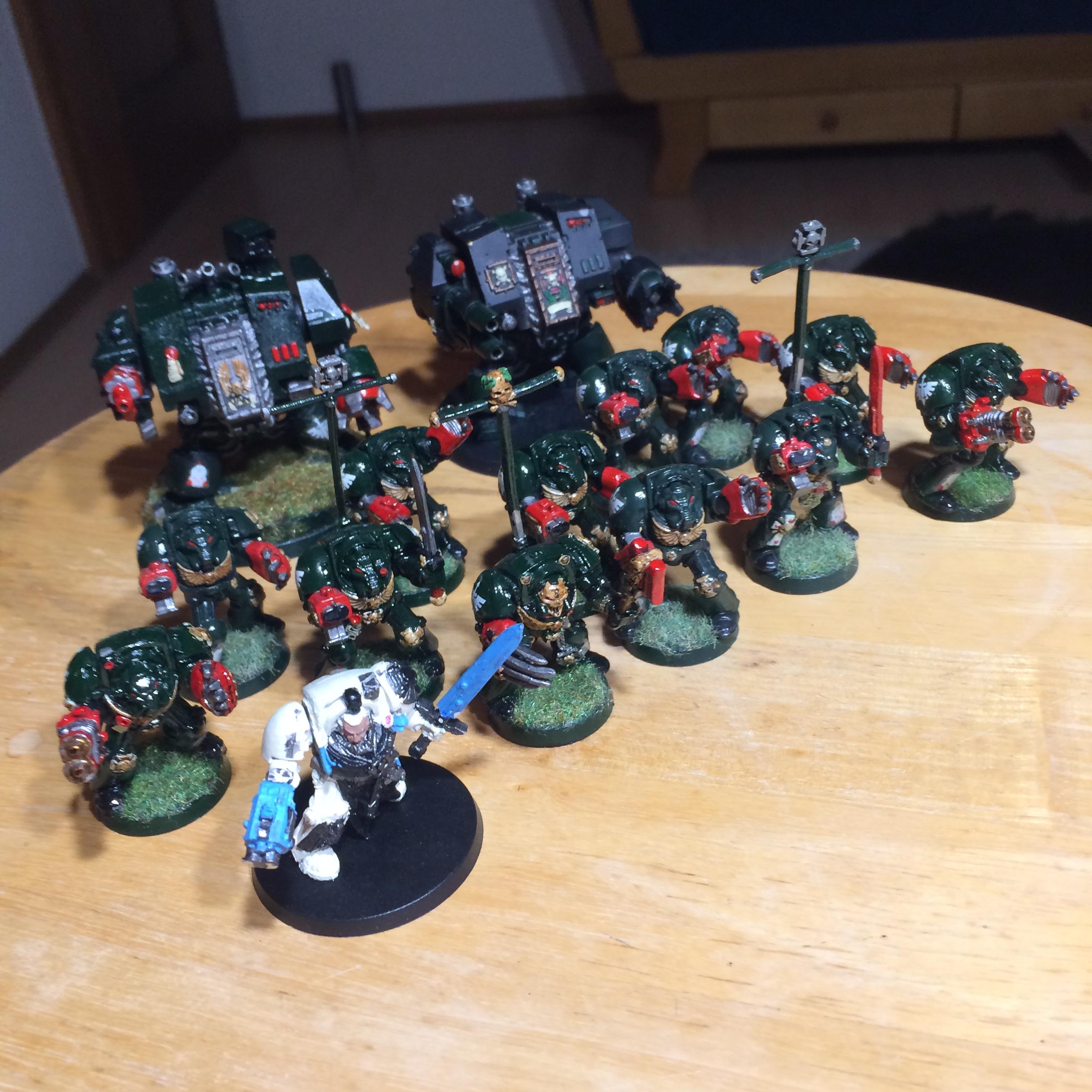 Angel, Dark, Dark Angels, Dreadnought, Green, Terminator Armor ...