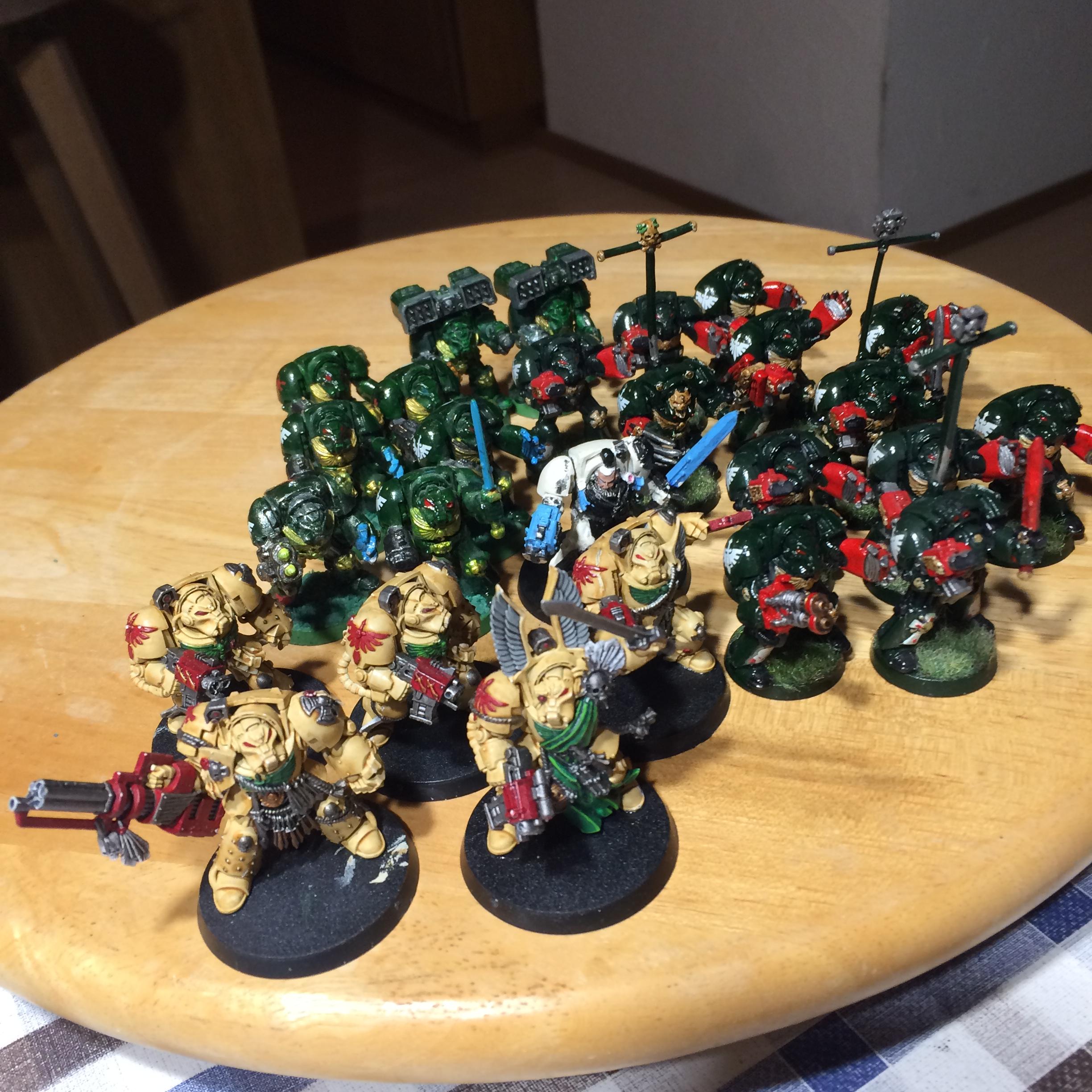 Angel, Dark, Dark Angels, Dreadnought, Green, Terminator Armor ...