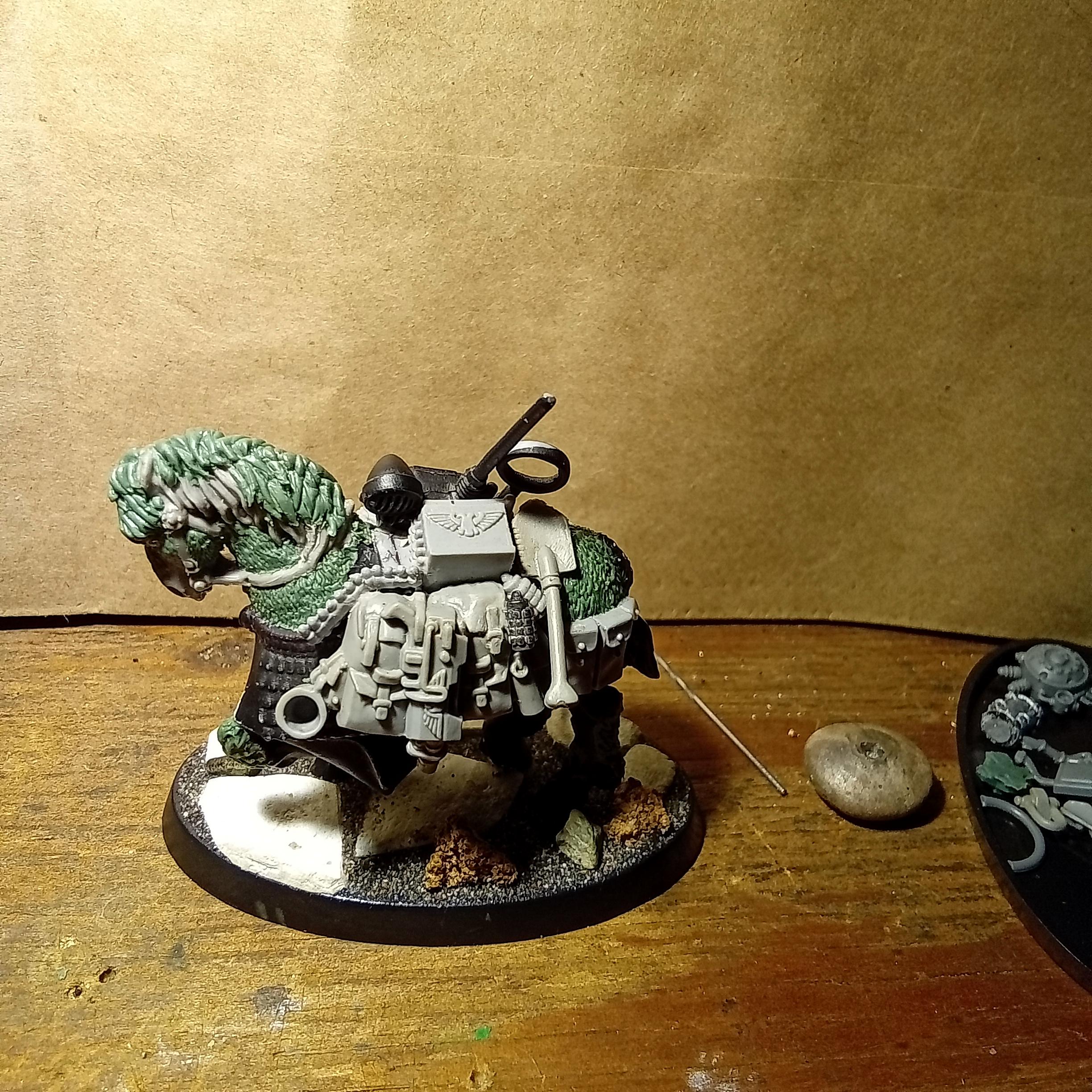 Conversion, Kitbash, Warhammer 40,000 - 40k pack horse - Gallery ...