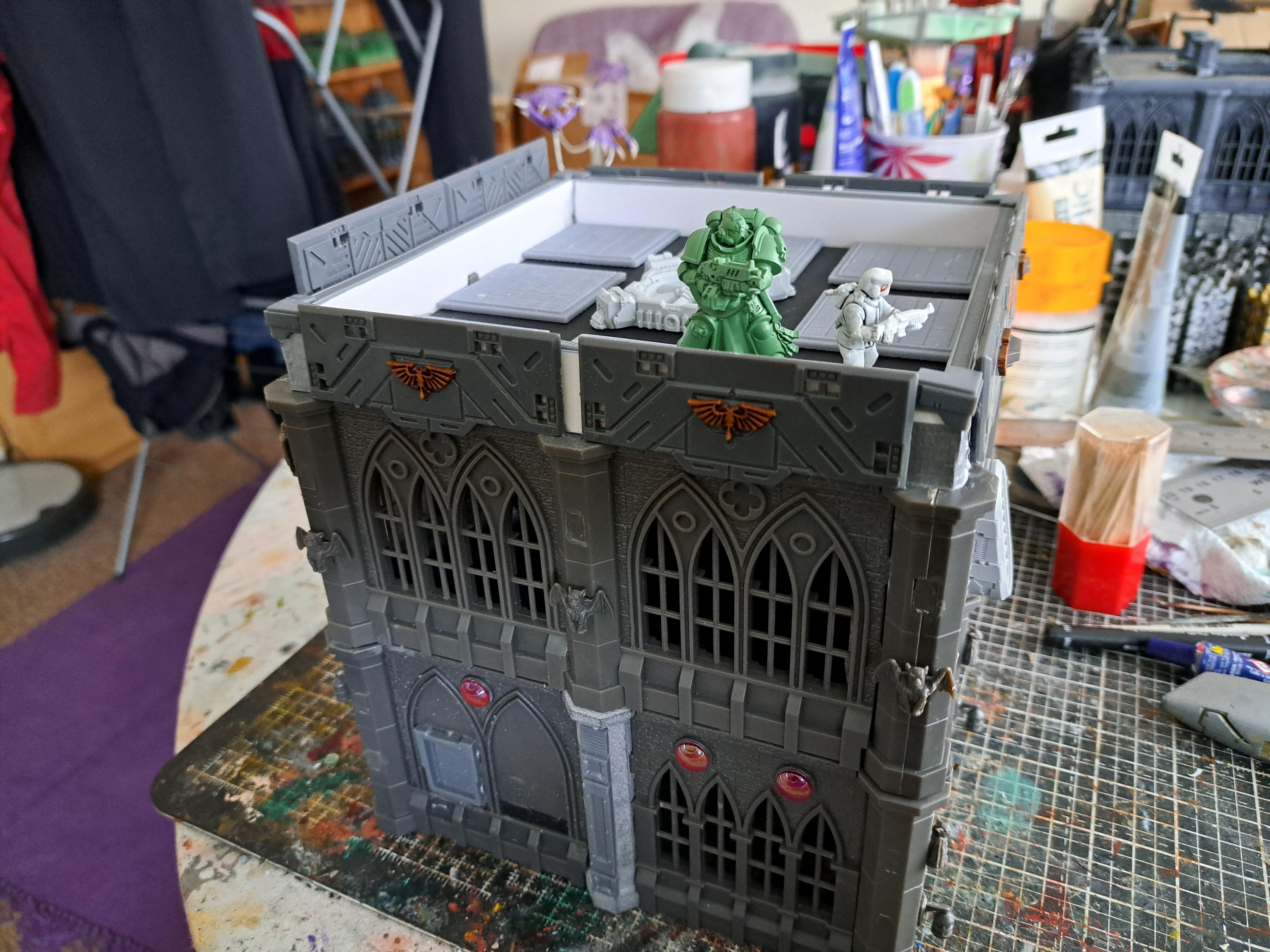 Buildings, City, Terrain, Warhammer 40,000, Work In Progress - City ...