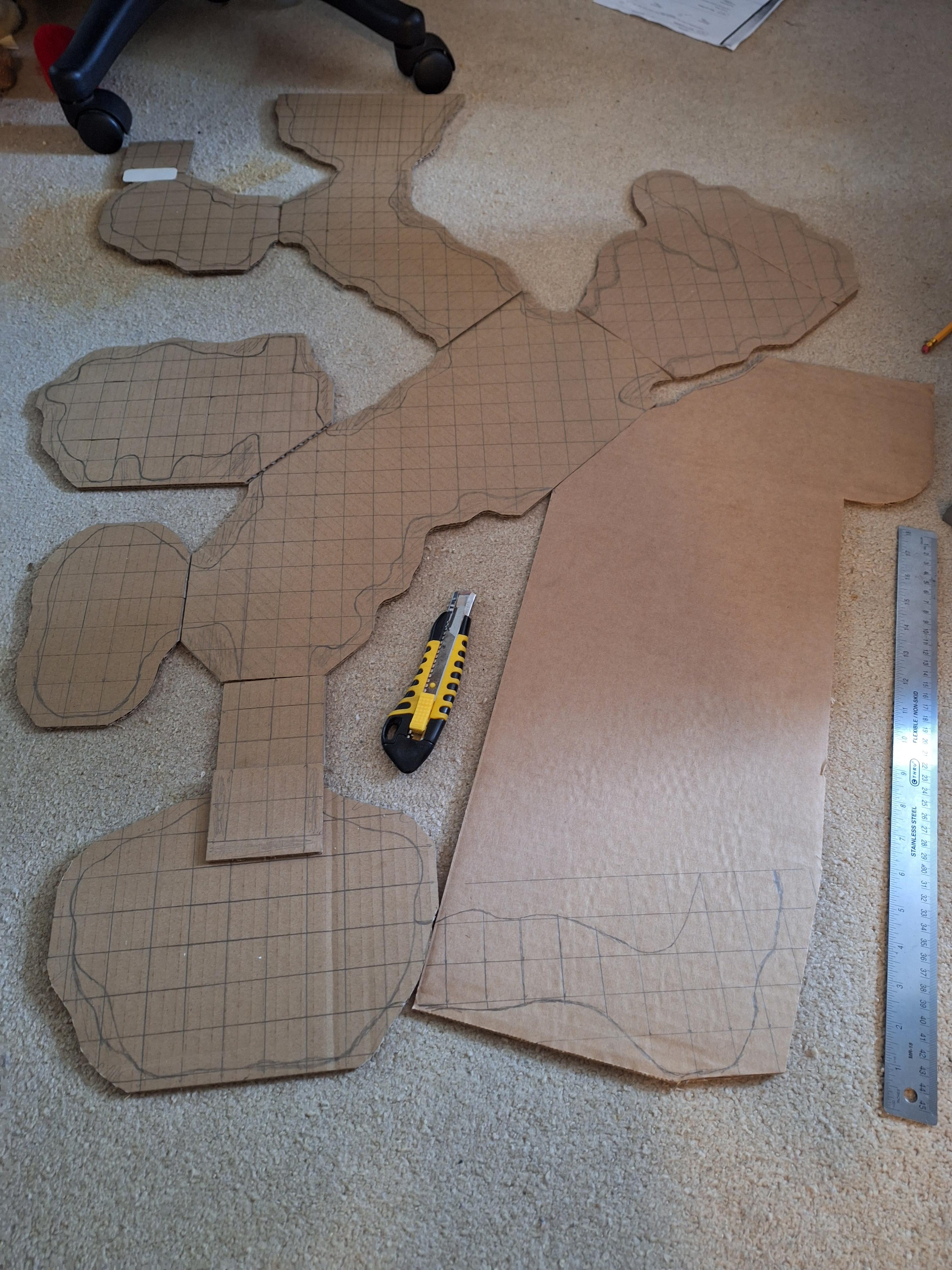 Building a cardboard dungeon - Building a cardboard dungeon - Gallery ...