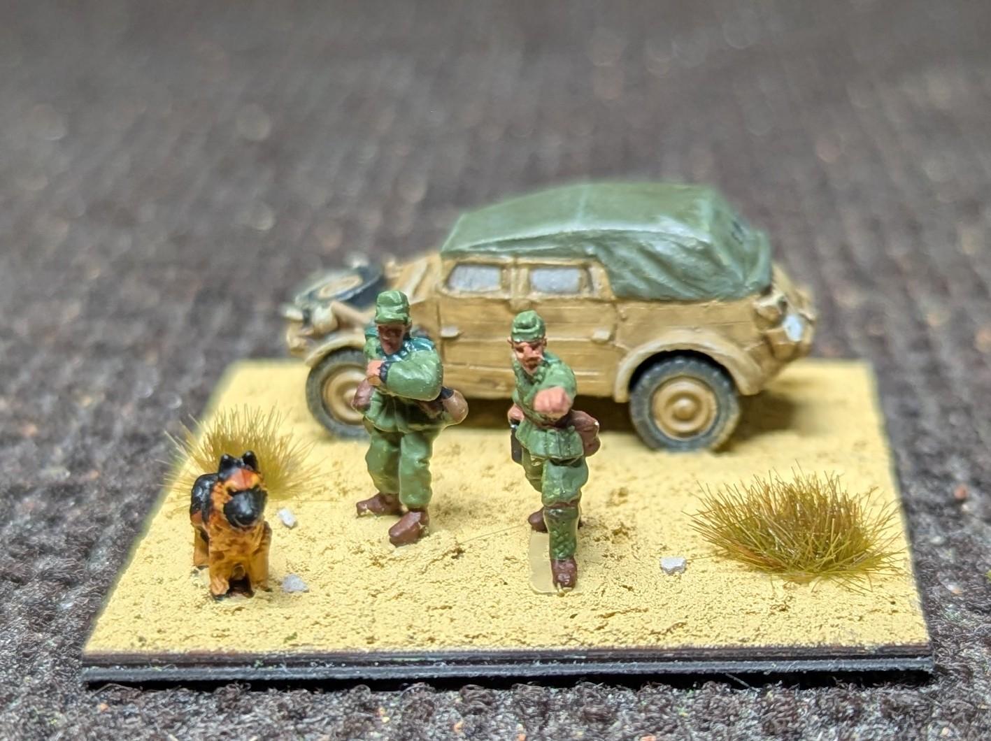 15mm, 2025, Afrika Korps, Germans, Painted, World War 2 - 15mm WW2 ...