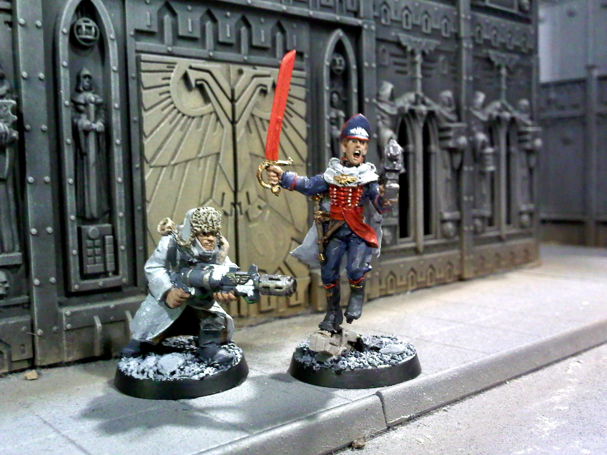 Artel W's, Heroic Commissar (Ciaphas Cain), And Officer's, 42% OFF