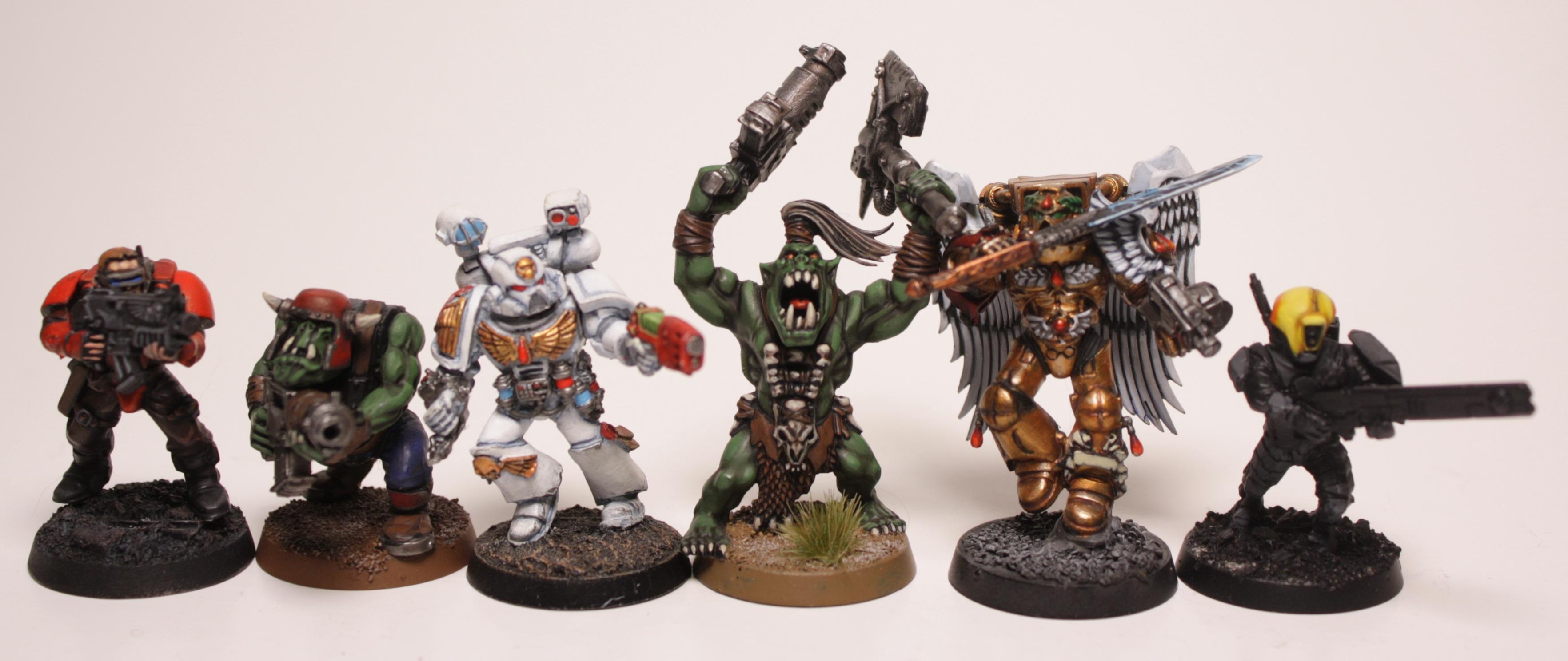 Size Comparison Warhammer 40k