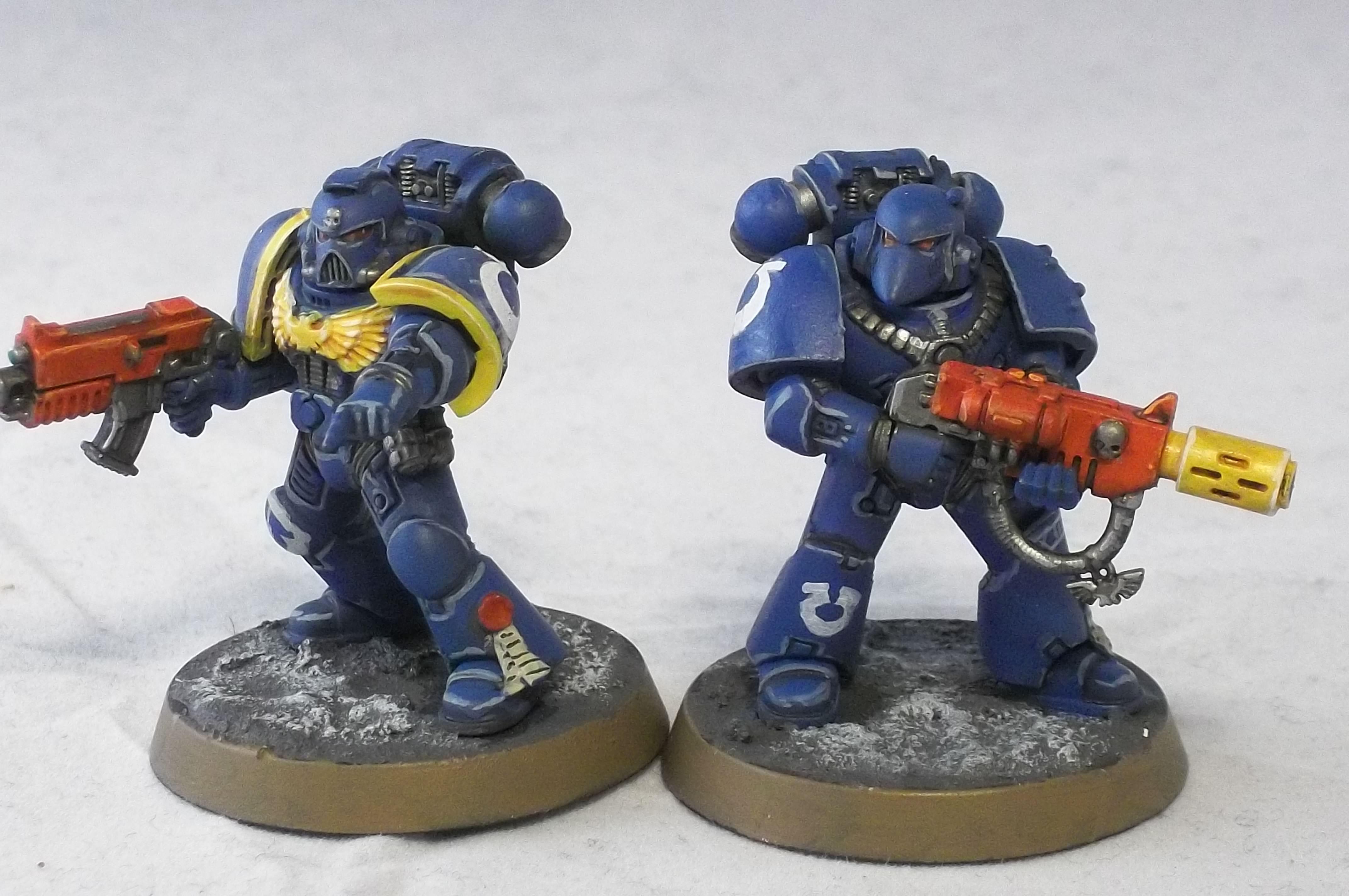Ultramarines Combat Squad Vespero Beaky Mkvi Marine