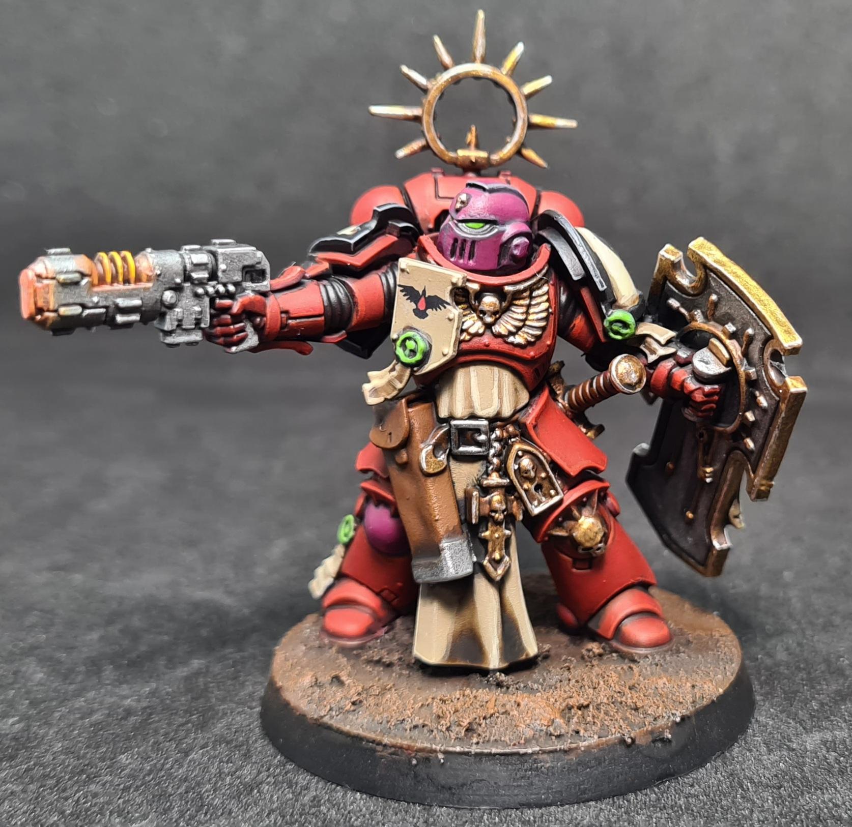 Warhammer 40k Adeptus Astartes Blood Raven Space Marine